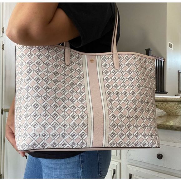 Tory Burch | Bags | New Tory Burch Geo Logo Monogram Pattern Allover ...